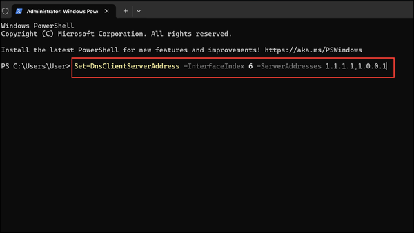 Adjust DNS Settings on Windows 11