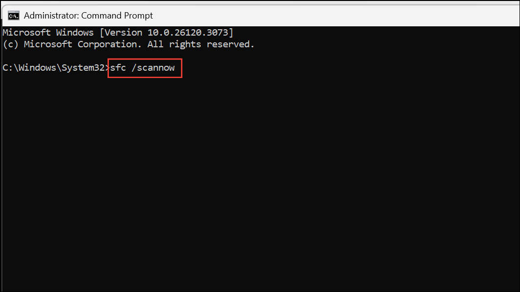 Fix No Such Interface Supported Error in Windows 11