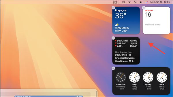 Customize the Menu Bar and Control Center Widgets on macOS 15