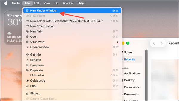 Adjust Finder’s Look and Settings on macOS 26