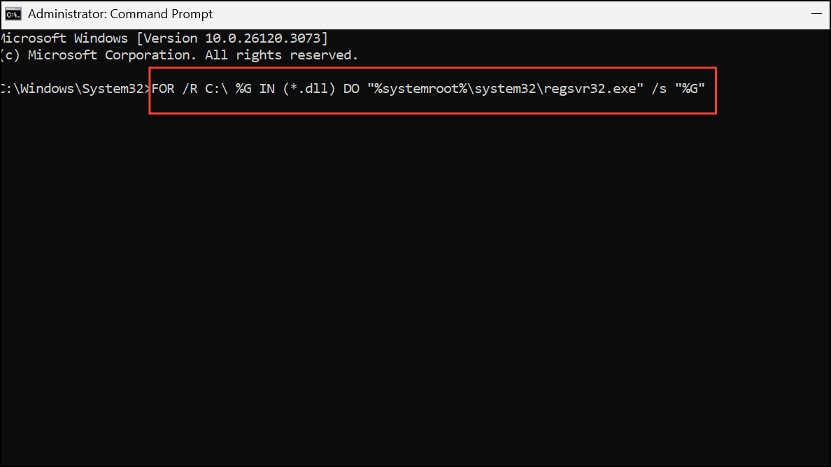 Fix No Such Interface Supported Error in Windows 11