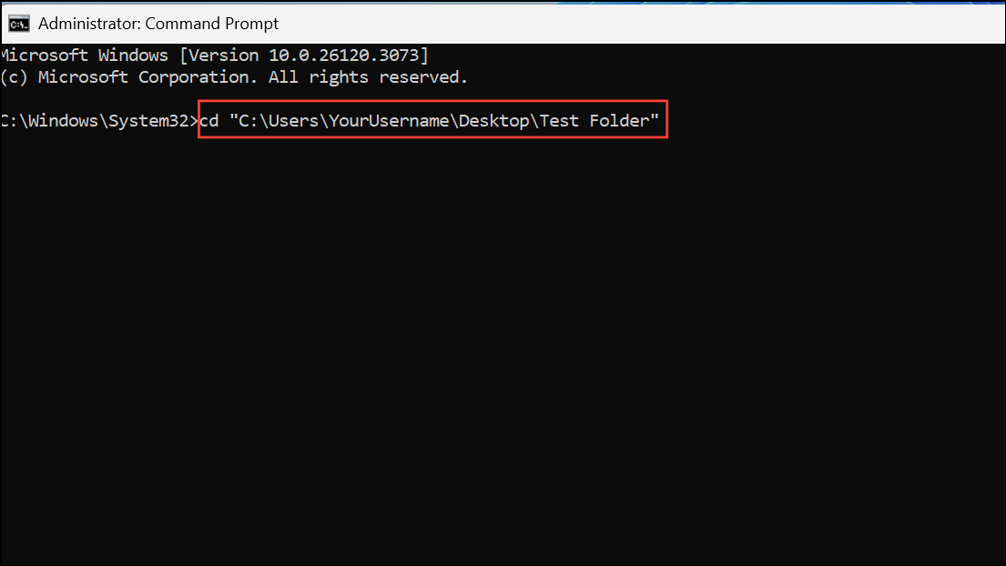 Delete Files and Folders Using Command Prompt in Windows 11