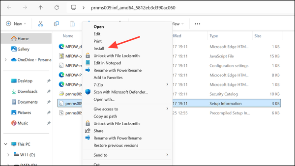 Show or Restore Microsoft Print to PDF Printer in Windows 11