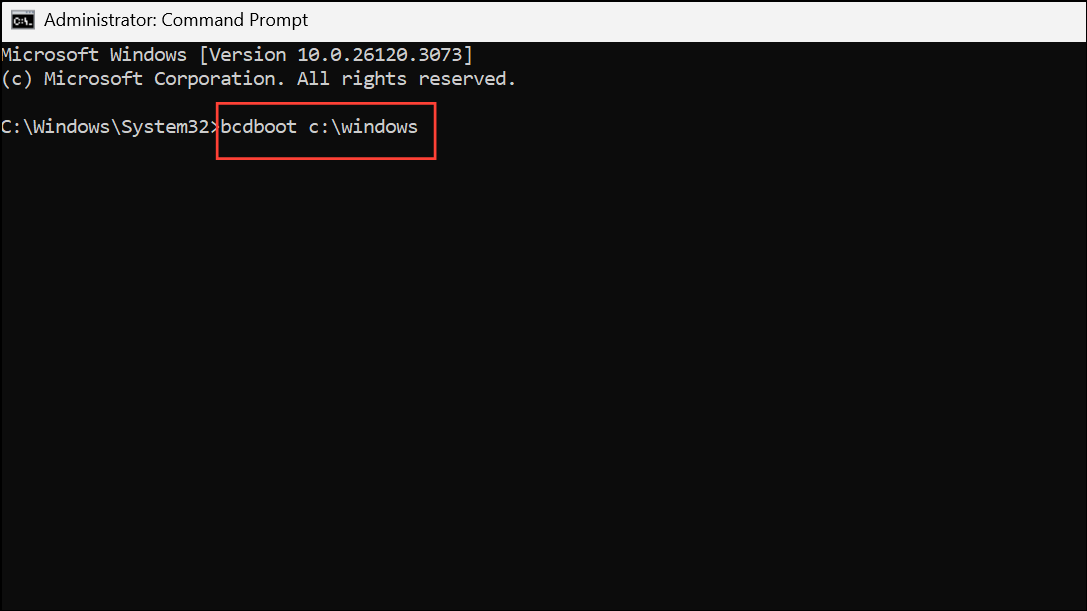 Fix the Boot Configuration Data Is Missing from Your Computer Error