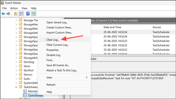 Enable, View, and Clear Task Scheduler History in Windows 11