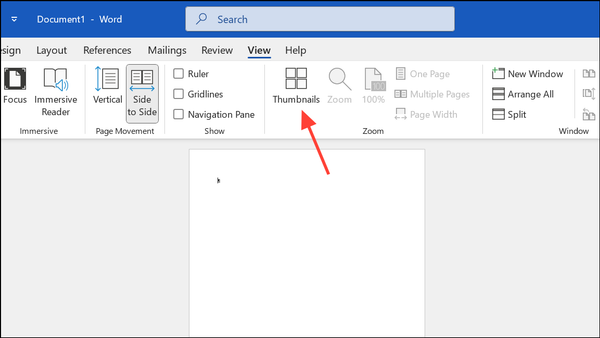 View Multiple Pages in Word