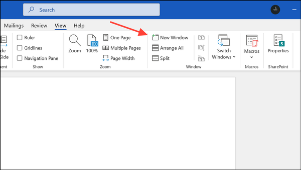 View Multiple Pages in Word