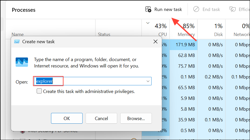 Reset Tray Icons in Taskbar on Windows 11