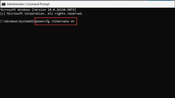 Show Hibernate in Power Button Options in Windows 11
