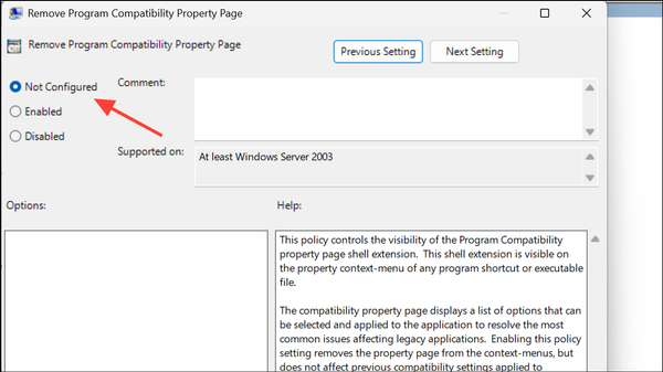 Add or Remove Compatibility Tab from File Properties in Windows 11