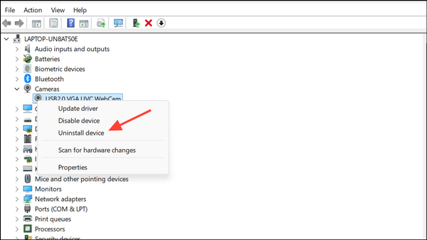 How to Fix Camera Error 0xA00F4243 in Windows 11