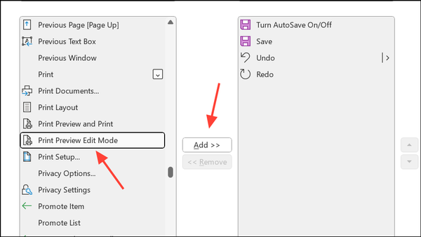 How to Enable Print Preview Edit Mode in Word