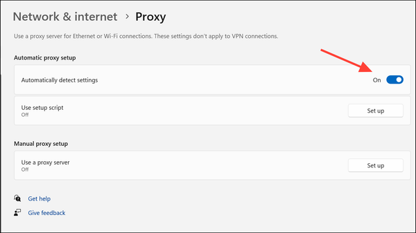 How to Configure Global Proxy Settings in Windows 11