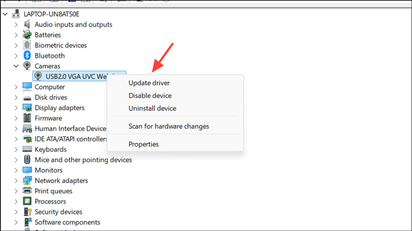 How to Fix External Camera Not Detected on Windows 11