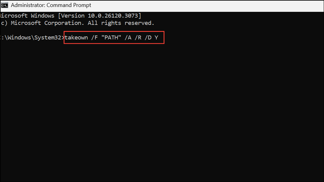 How to Fix Cannot Display Owner Error on Windows 11