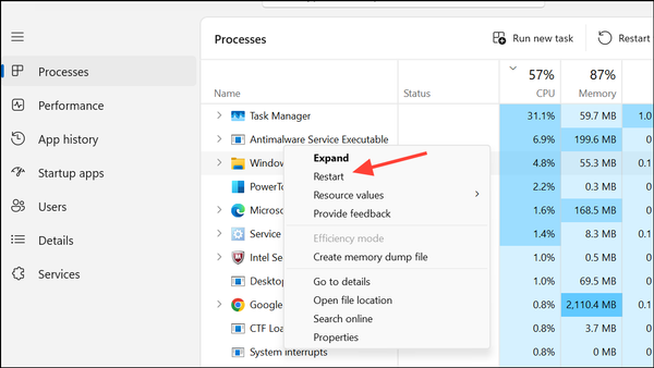 How to Fix Taskbar Thumbnail Preview Not Appearing in Windows 11