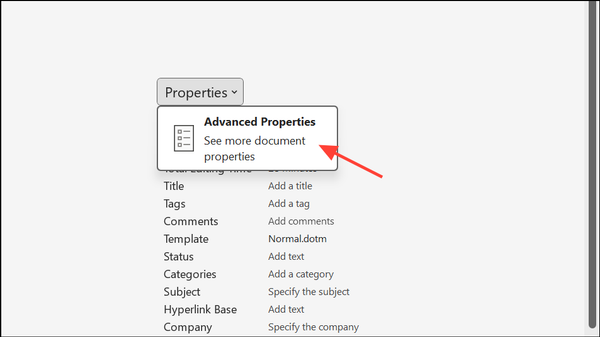 How to Use Document Property Quick Parts in Microsoft Word