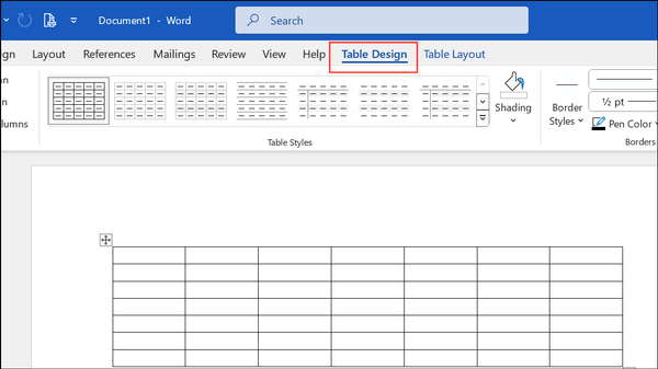 How to Display and Modify Table Properties in Word