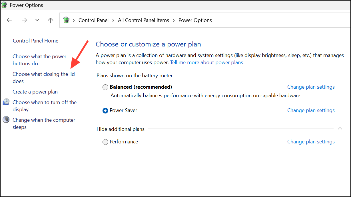 How to Fix Windows 11 Not Shutting Down When Closing Laptop Lid