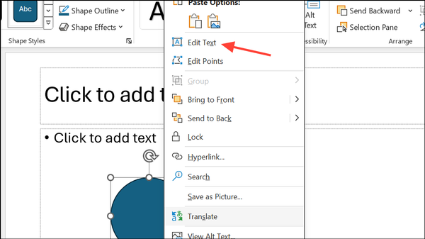 How to Create a Radial List in PowerPoint