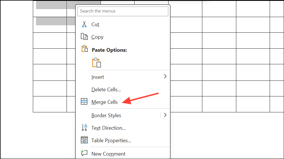 How To Merge And Split Cells In A Table In Microsoft Word