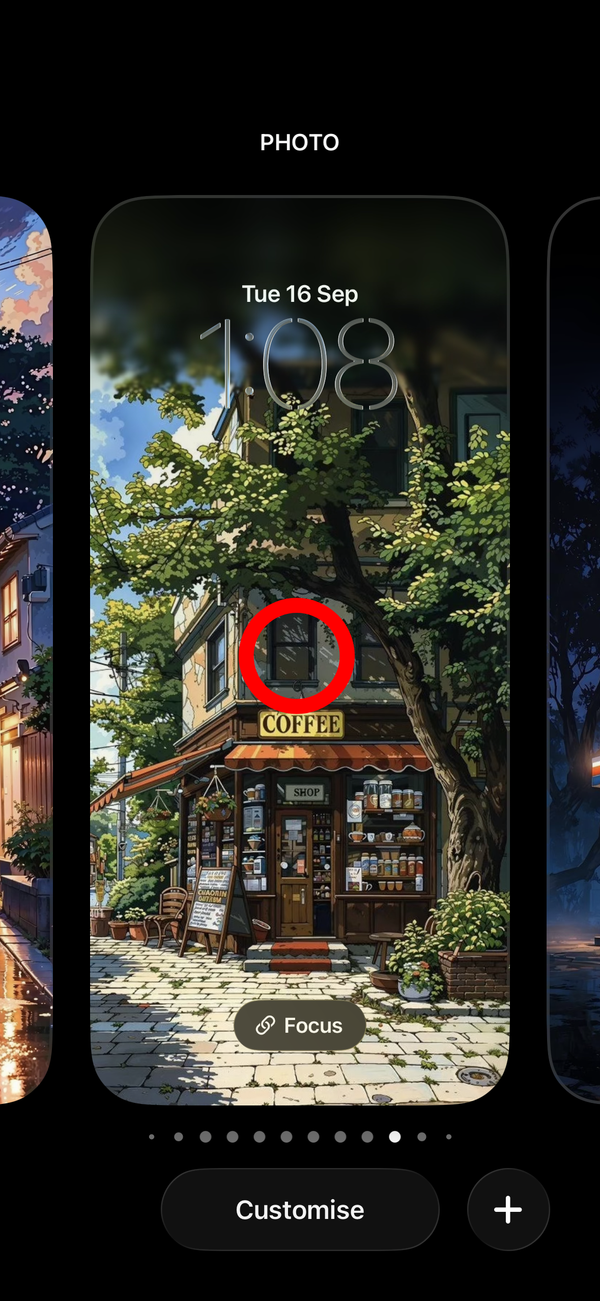 How to Extend/Stretch Clock in Lock Screen on iPhone and iPad (iOS 26)