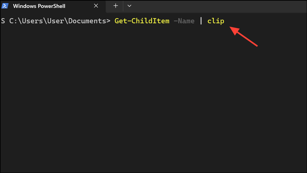 How to Copy List of File and Folder Names to Clipboard in Windows 11