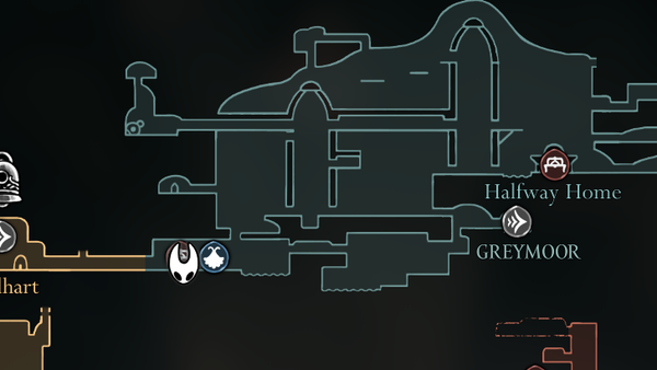 Hollow Knight: Silksong Greymoor guide — map, Reaper Chapel, Moorwing