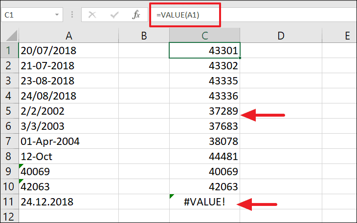 How to Convert Text to Date in Excel