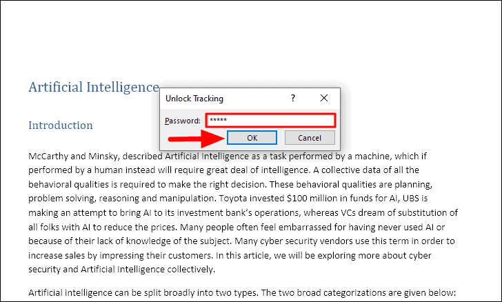 How to Turn Off Track Changes in Word
