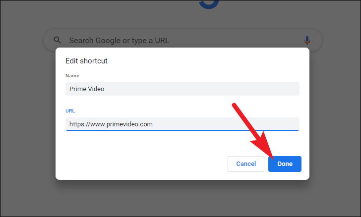 How to Add Shortcut to Google Chrome Homepage
