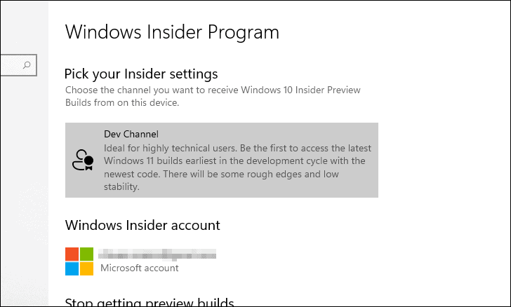 How to Register for Windows 11 Dev Channel from Insider Preview Program