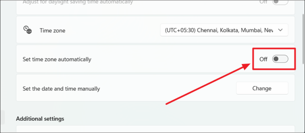 How to Change Time on Windows 11