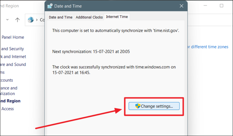 How to Change Time on Windows 11