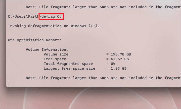 How to Defrag a Windows 11 PC