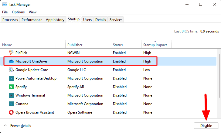 How to Disable Startup Programs in Windows 11