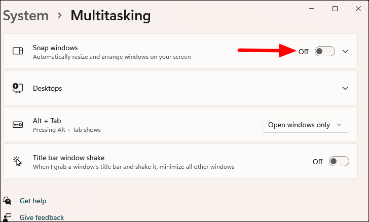 How to Disable Windows 11 Snap Layouts