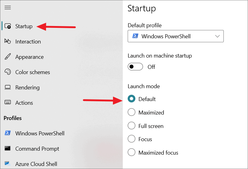 How To Enable Or Disable Exit Focus Mode In Windows Terminal