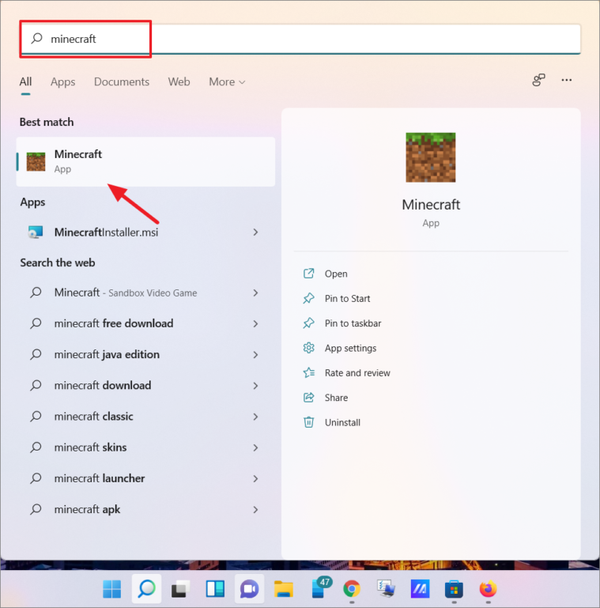 How to Get Minecraft on Windows 11