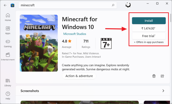 How to Get Minecraft on Windows 11
