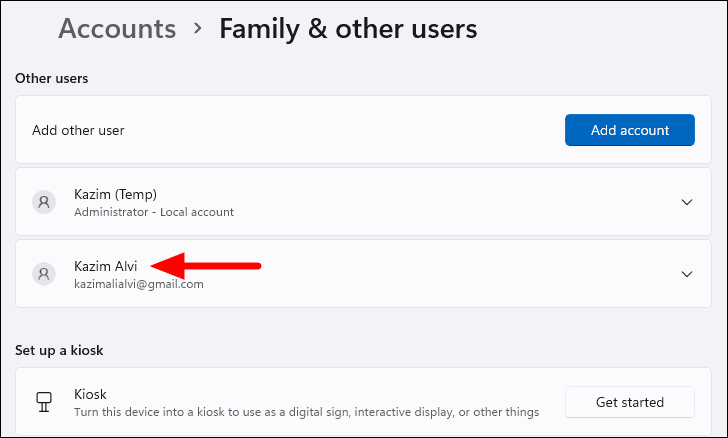 How to Remove Microsoft Account from Windows 11