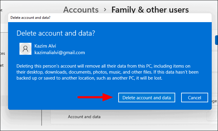 How to Remove Microsoft Account from Windows 11