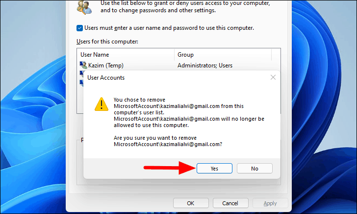 How to Remove Microsoft Account from Windows 11
