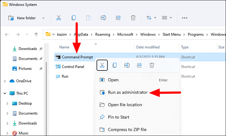 How to 'Run as Administrator' on Windows 11