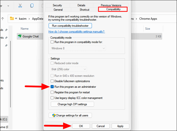 How to 'Run as Administrator' on Windows 11