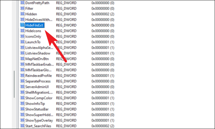 How to Show File Extension in File Explorer on Windows 11