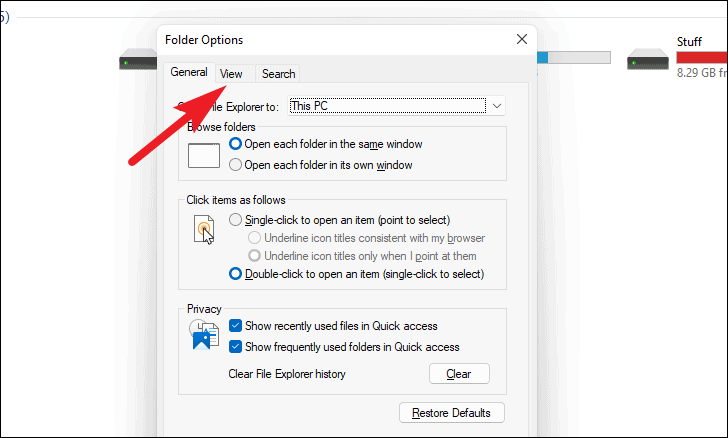 How to Show File Extension in File Explorer on Windows 11