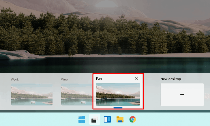 How to Use Multiple Desktops in Windows 11