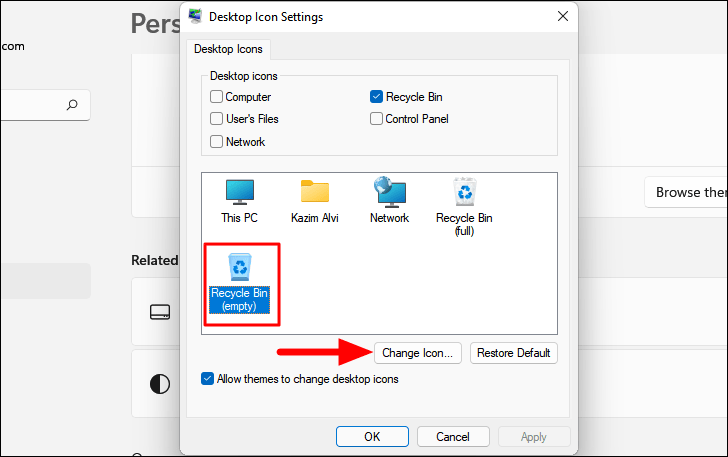 How to Change Icons on Windows 11