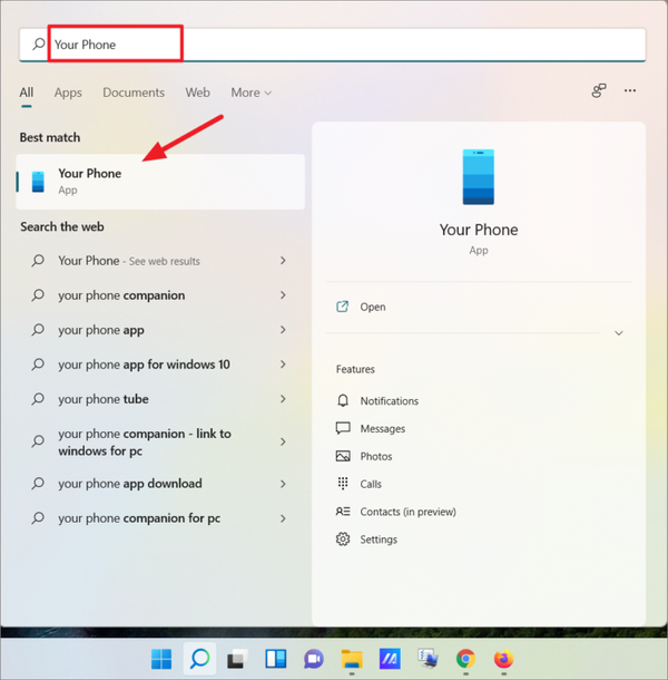 How to Connect and Sync an Android Phone to a Windows 11 PC using 'Your ...
